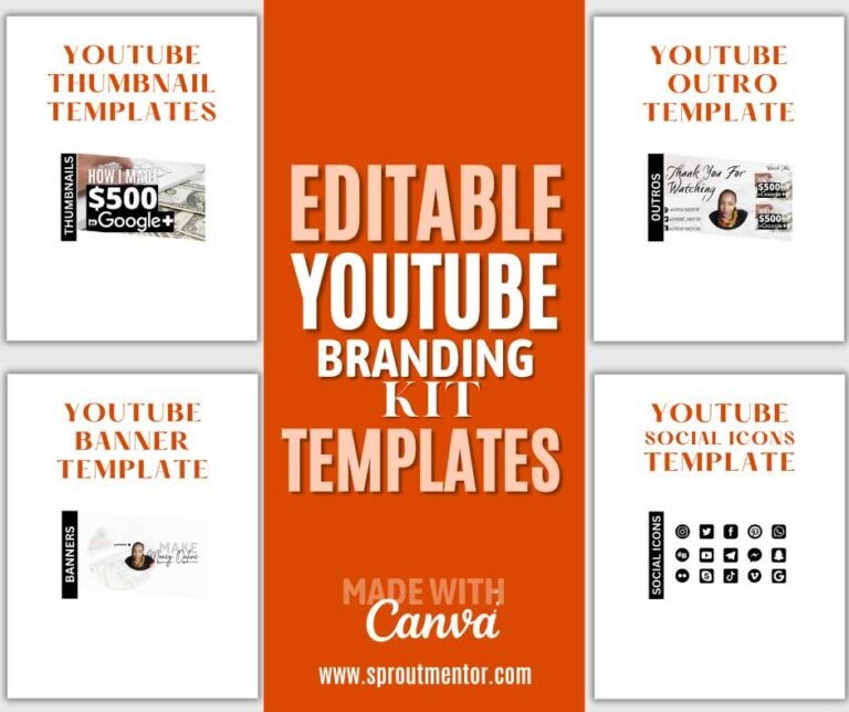 YOUTUBE BRANDING KIT - SproutMentor