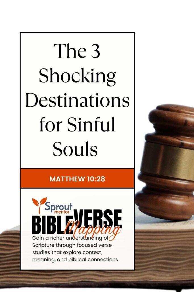 The 3 Shocking Destinations for Sinful Souls (Matthew 10:28) - SproutMentor