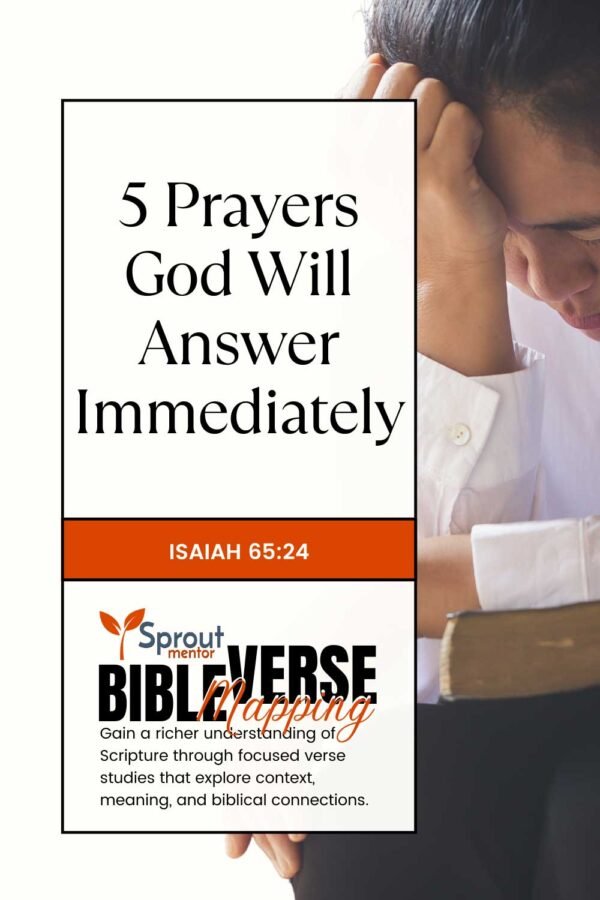 5 Prayers God Will Answer Immediately (Isaiah 65:24) - SproutMentor