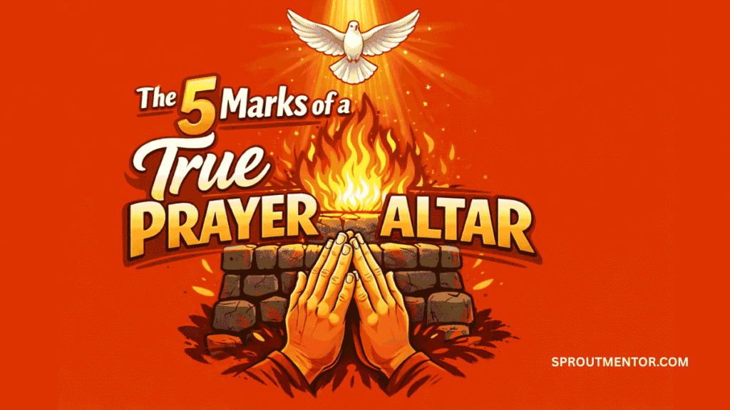 The 5 Marks of a True Prayer Altar - SproutMentor