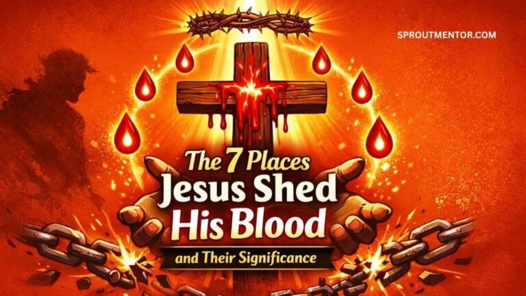 The 7 Places Jesus Shed His Blood and Their Significance - SproutMentor